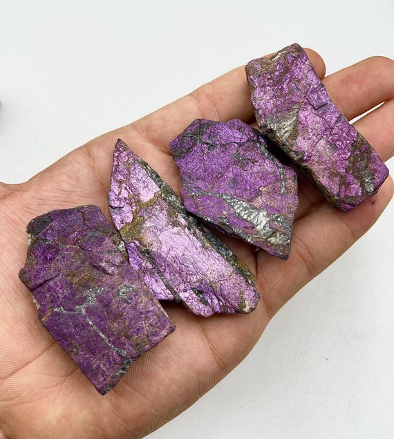 Natural Rough Purpurite Stone / Real 100% Natural Purpurite | Etsy