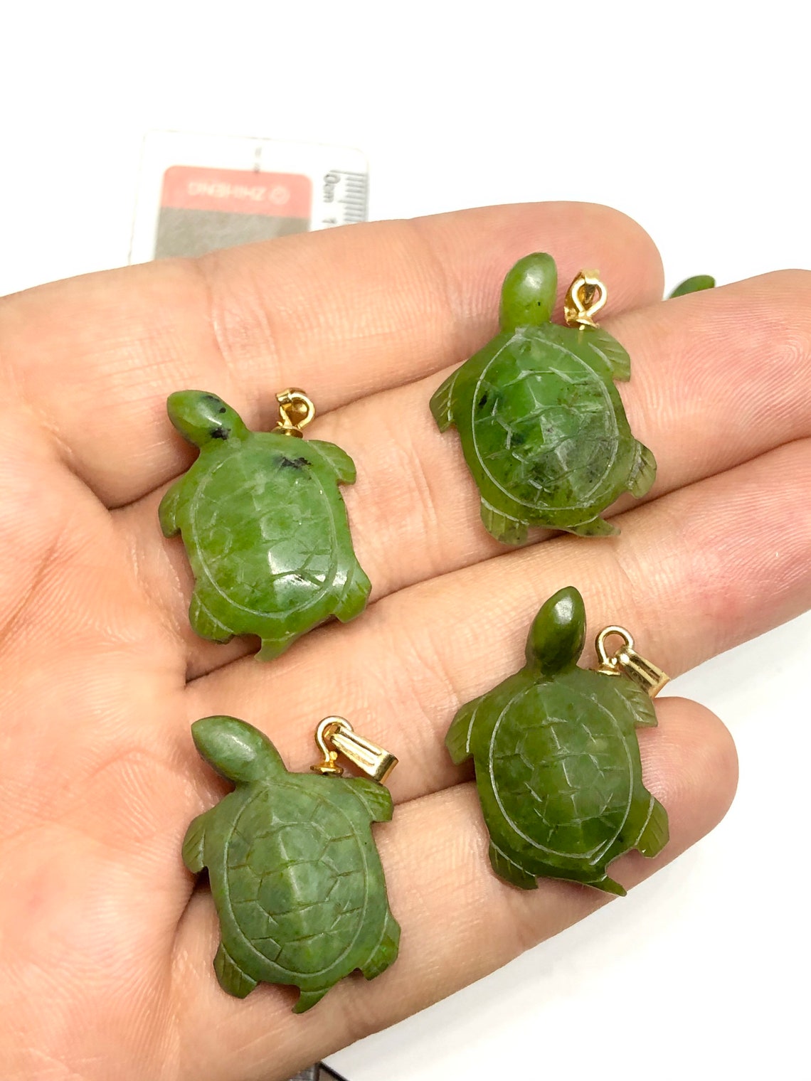 Natural Turtle Nephrite Jade Pendent Green Turtle Jade Pendent AAA ...