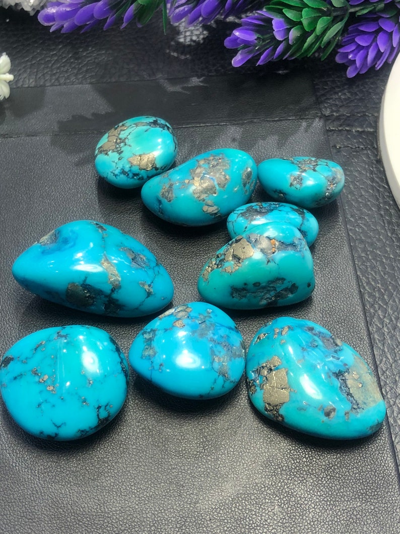 100% Natural Turquoise Nugget Tumbled Stone Natural Tumbled - Etsy