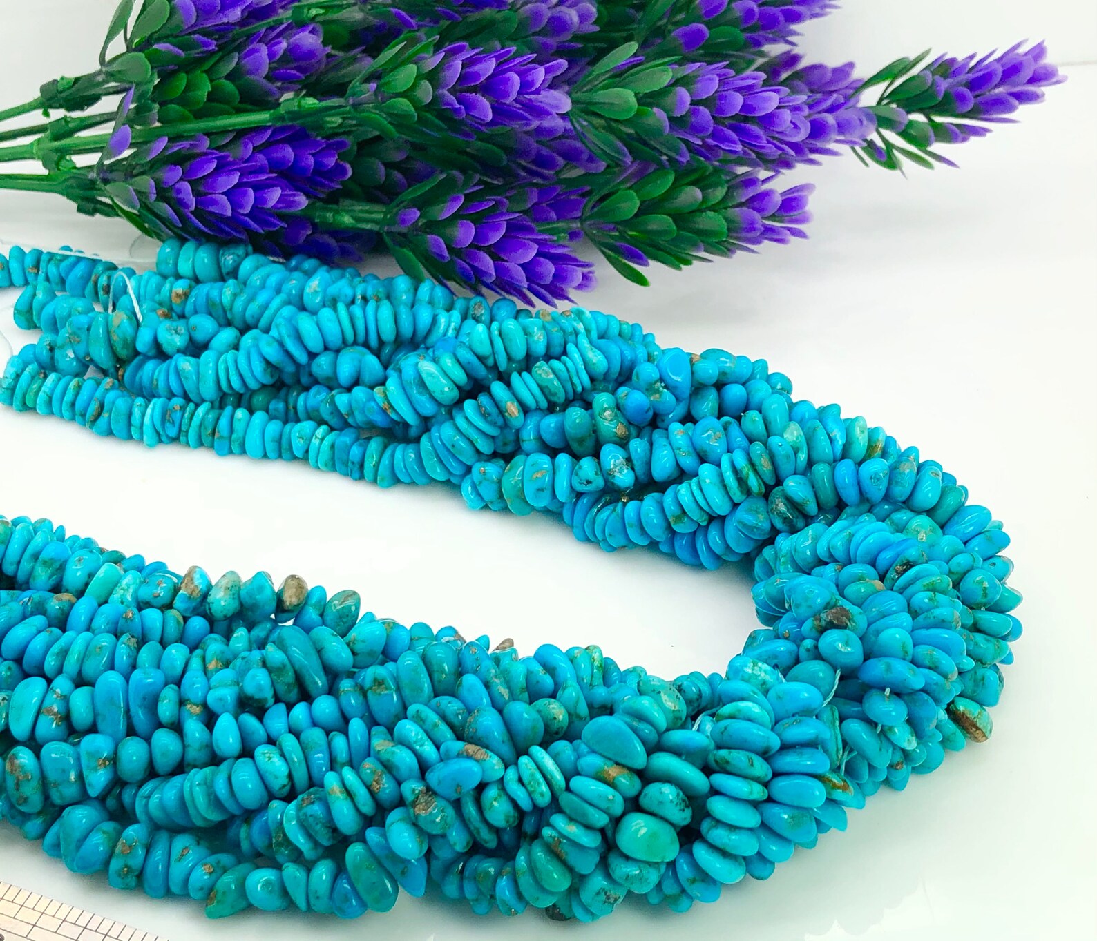 1 ST Natural Turquoise Necklace Genuinesleeping Beauty - Etsy