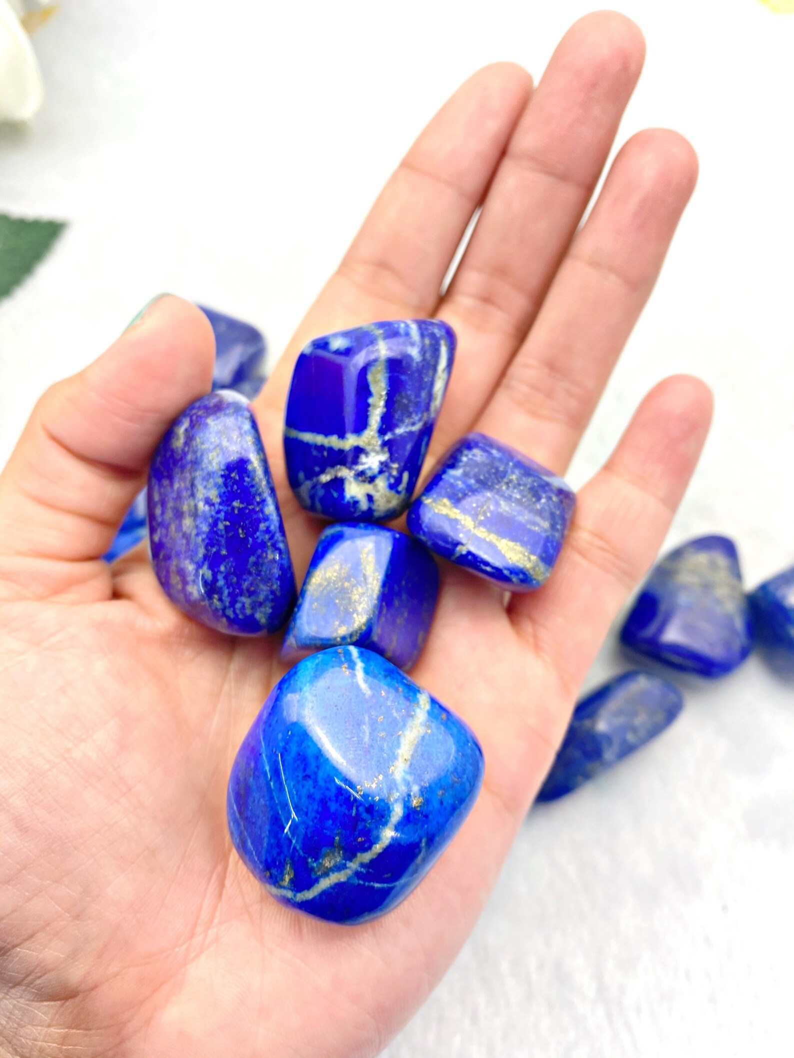 Natural Lapis lazuli Tumble / Afghanistan Lapis lazuli Mine 4 | Etsy