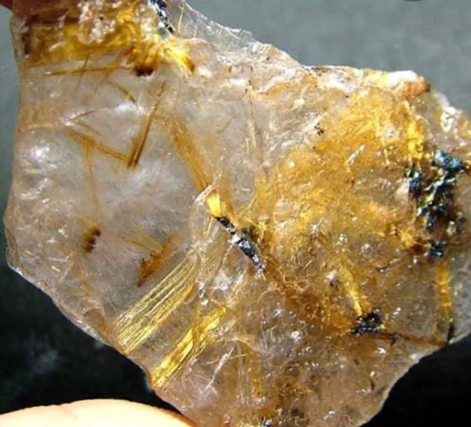 Gold Rutailated Quartz Rough High Quality Natural Golden - Etsy