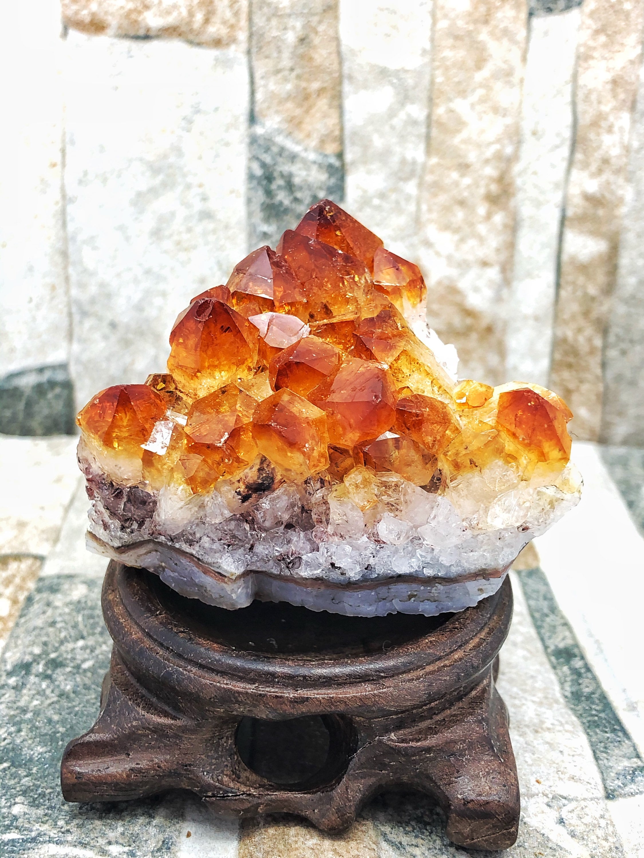 Natural Citrine Crystal Speciman Stone From Brazil Minerals From Brazil ...