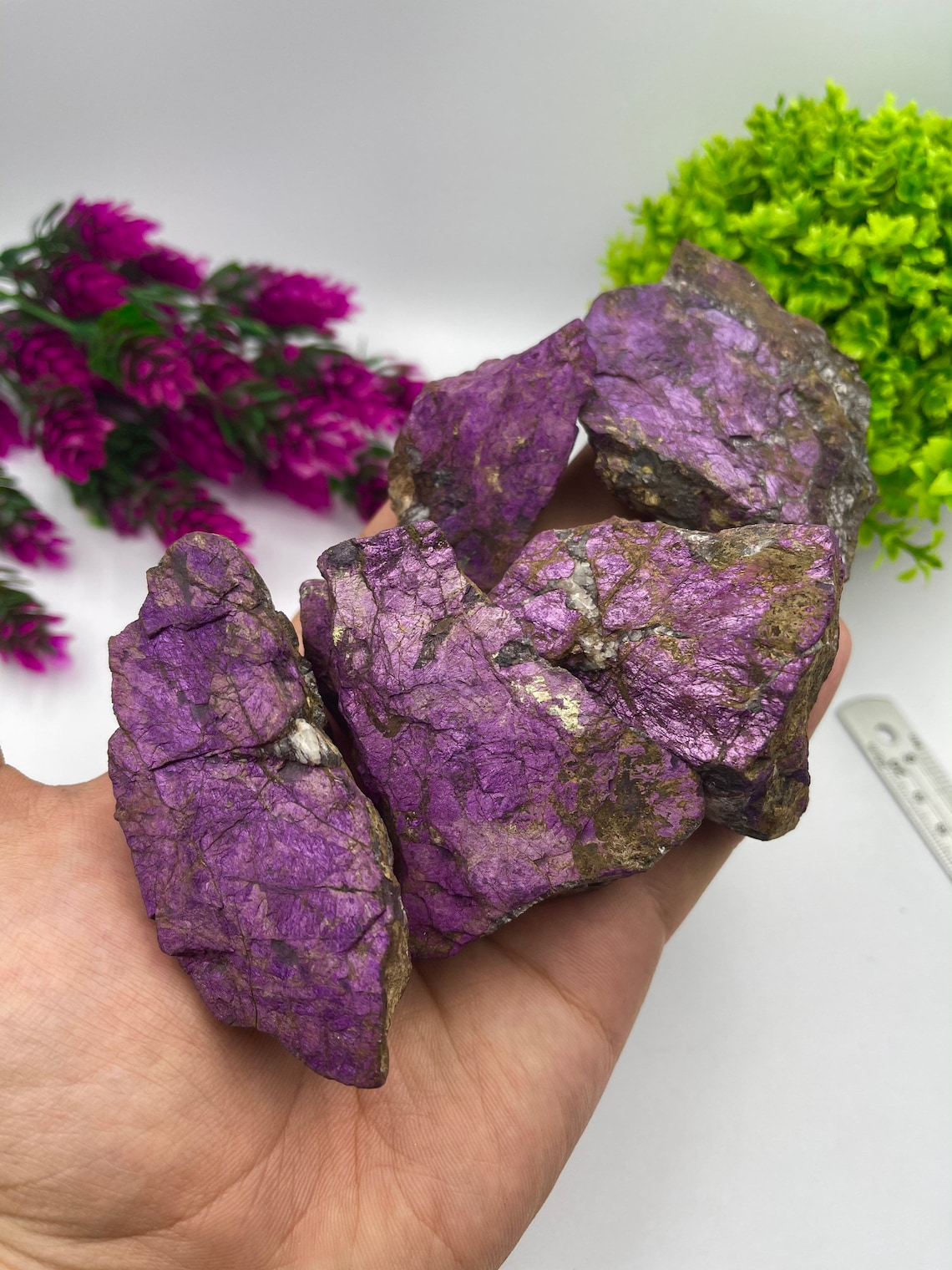 Natural Rough Purpurite Stone / Real 100% Natural Purpurite - Etsy