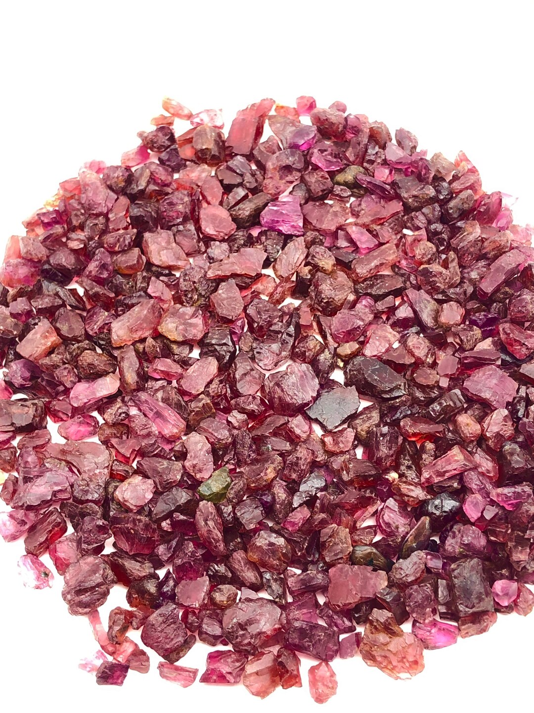 50 Gram Natural Raw Garnet Stone for Making Jewelry Real Red Garnet ...