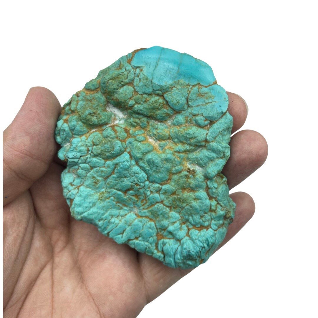 Big Piece of Natural Turquoise Rough 9cm X 6cm 1.5 Cm 120grams Piece - Etsy