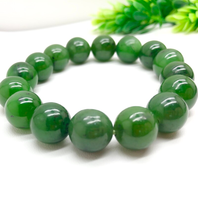 Nephrite Jade Beads - Etsy