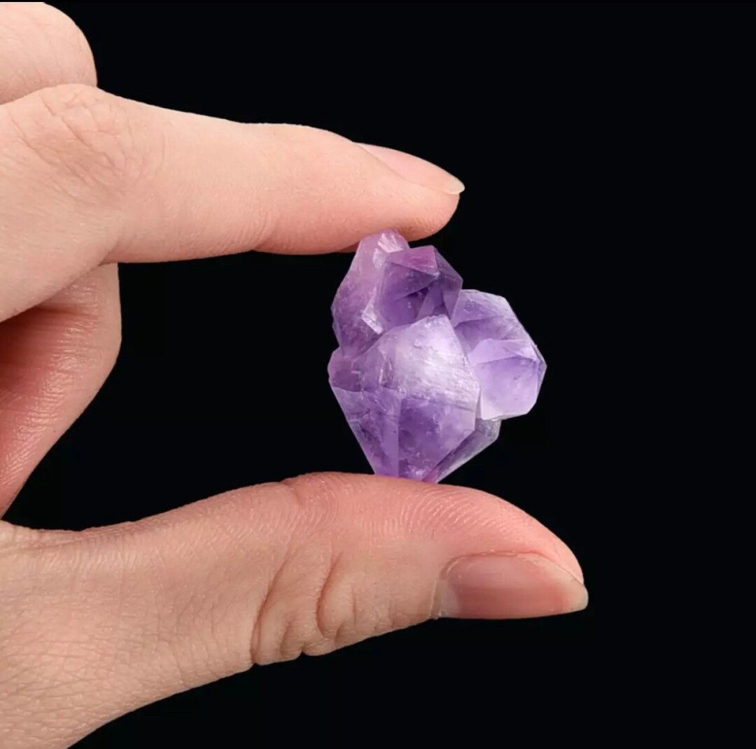 Rough Amethyst A+++ Quality / Brazilian Raw Amethyst/ Dark Purple Amethyst Crystal for ...