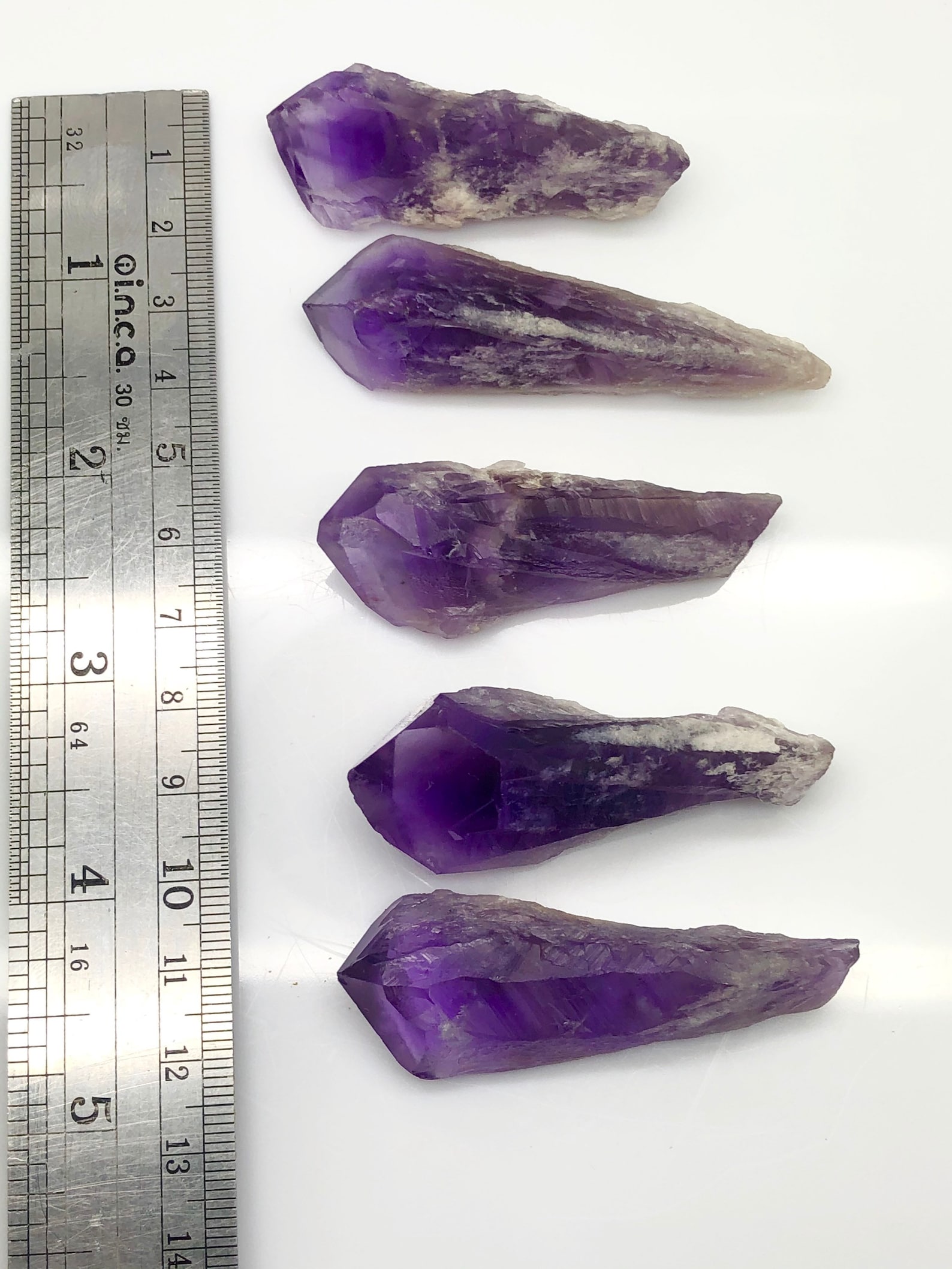 Natural Amethyst Crystal Point / Brazilian Amethyst Crystals Point ...