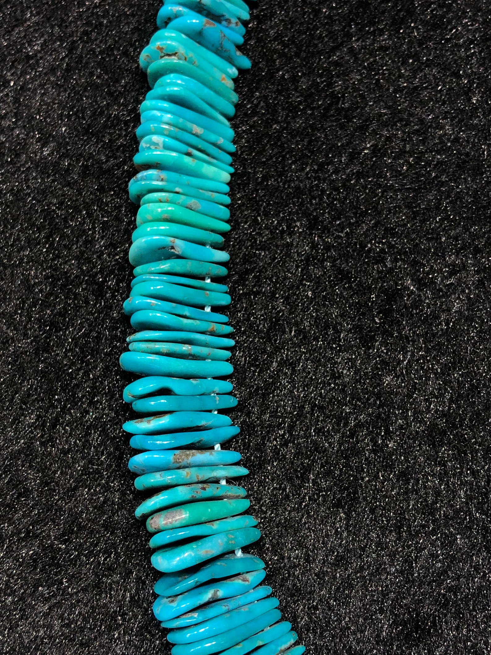 Natural Turquoise Drop Shape Necklace Sleeping Beauty Mine in | Etsy