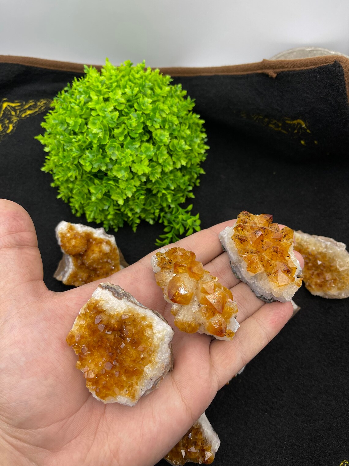 Natural Citrine Crystal Speciman Stone From Brazil Minerals - Etsy