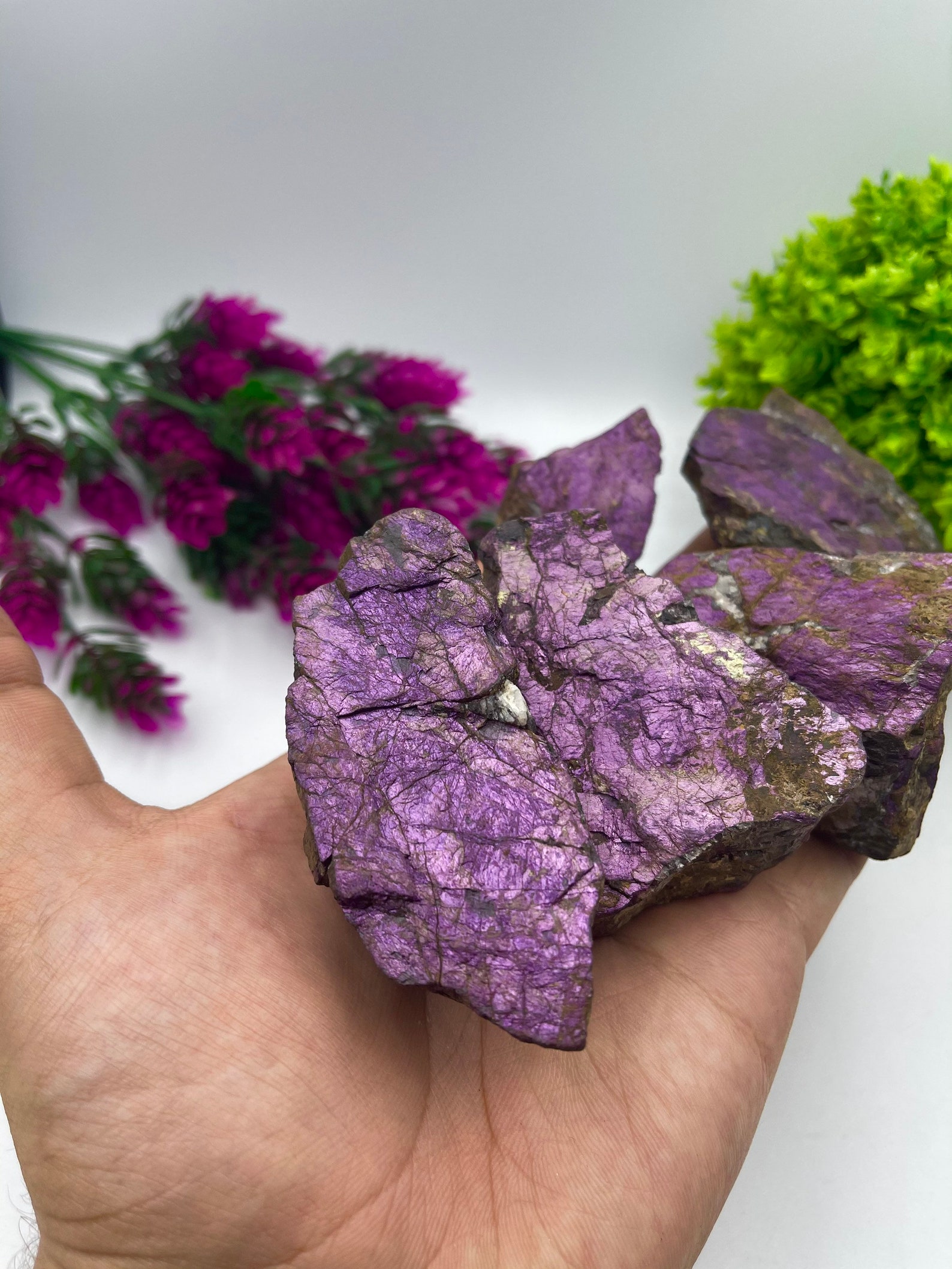 Natural Rough Purpurite Stone / Real 100% Natural Purpurite | Etsy