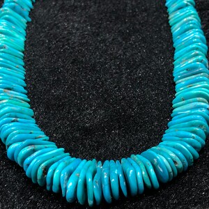 Natural Turquoise Drop Shape Necklace Sleeping Beauty Mine in Arizona ...