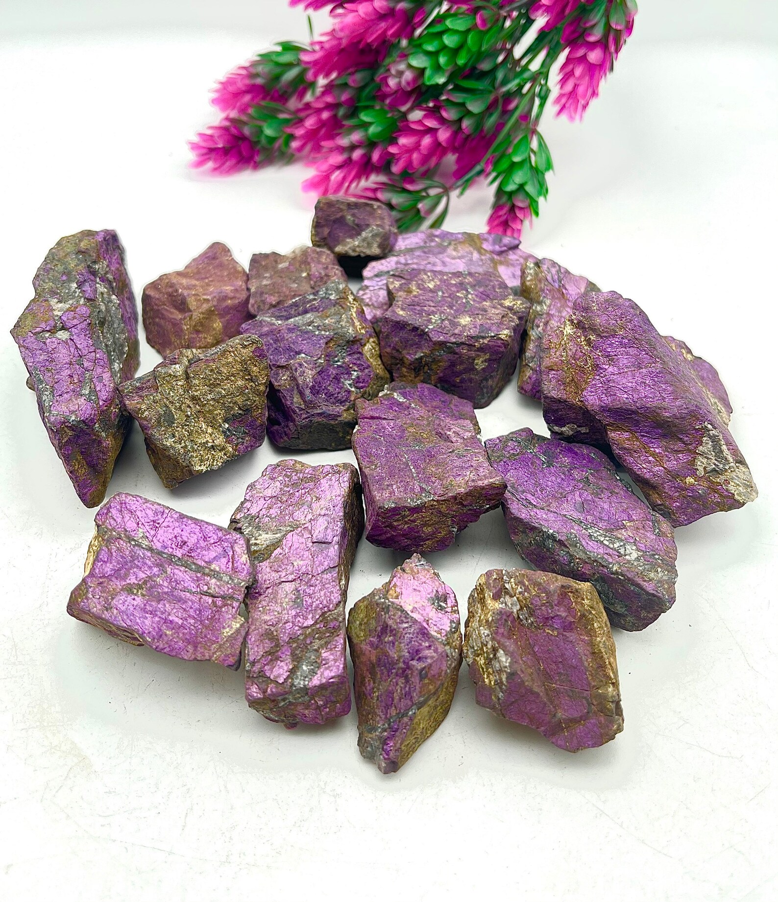 Natural Rough Purpurite Stone / Real 100% Natural Purpurite | Etsy