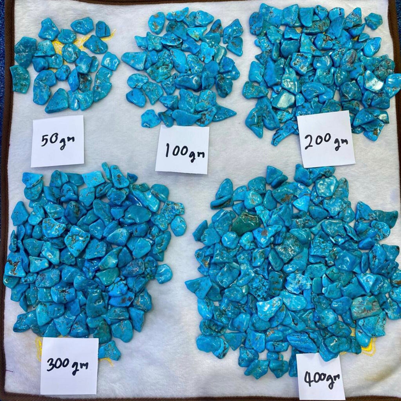 100% Natural Turquoise Tumble Raw Sleeping Beauty Turquoise Dark Blue ...