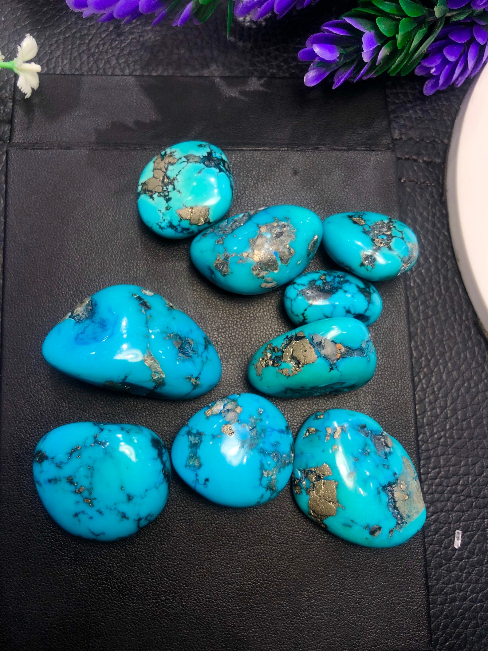 100% Natural Turquoise Nugget tumbled Stone Natural Tumbled | Etsy