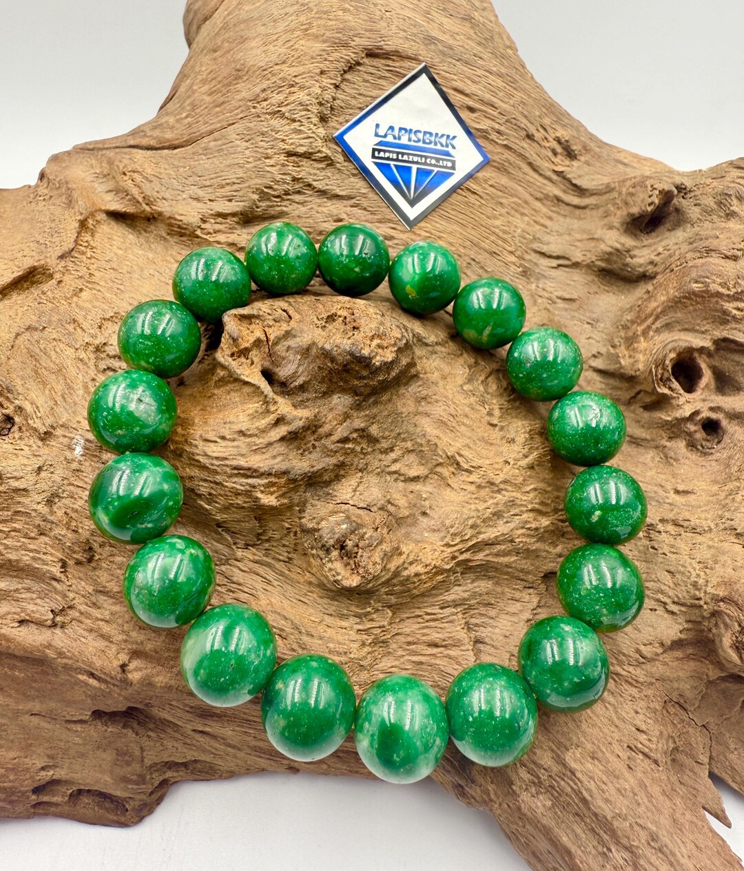 Natural Rare Green Australian Jade 10 Mm Top Quality Green Australian ...