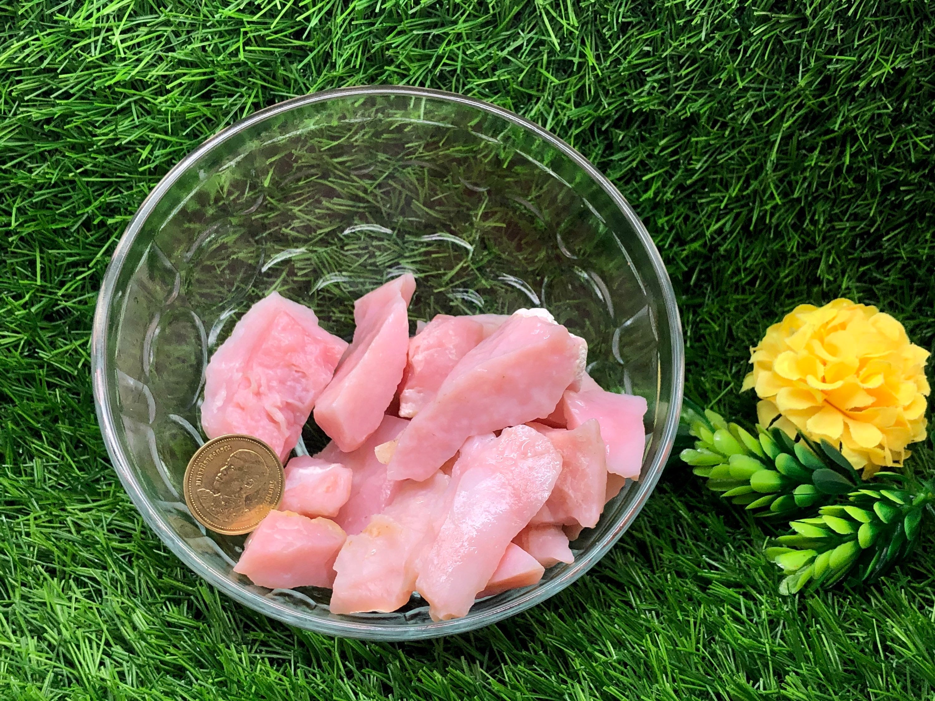 Natural Rough Peruvian Pink Opal / Raw Pink Opal / Pink Opal | Etsy