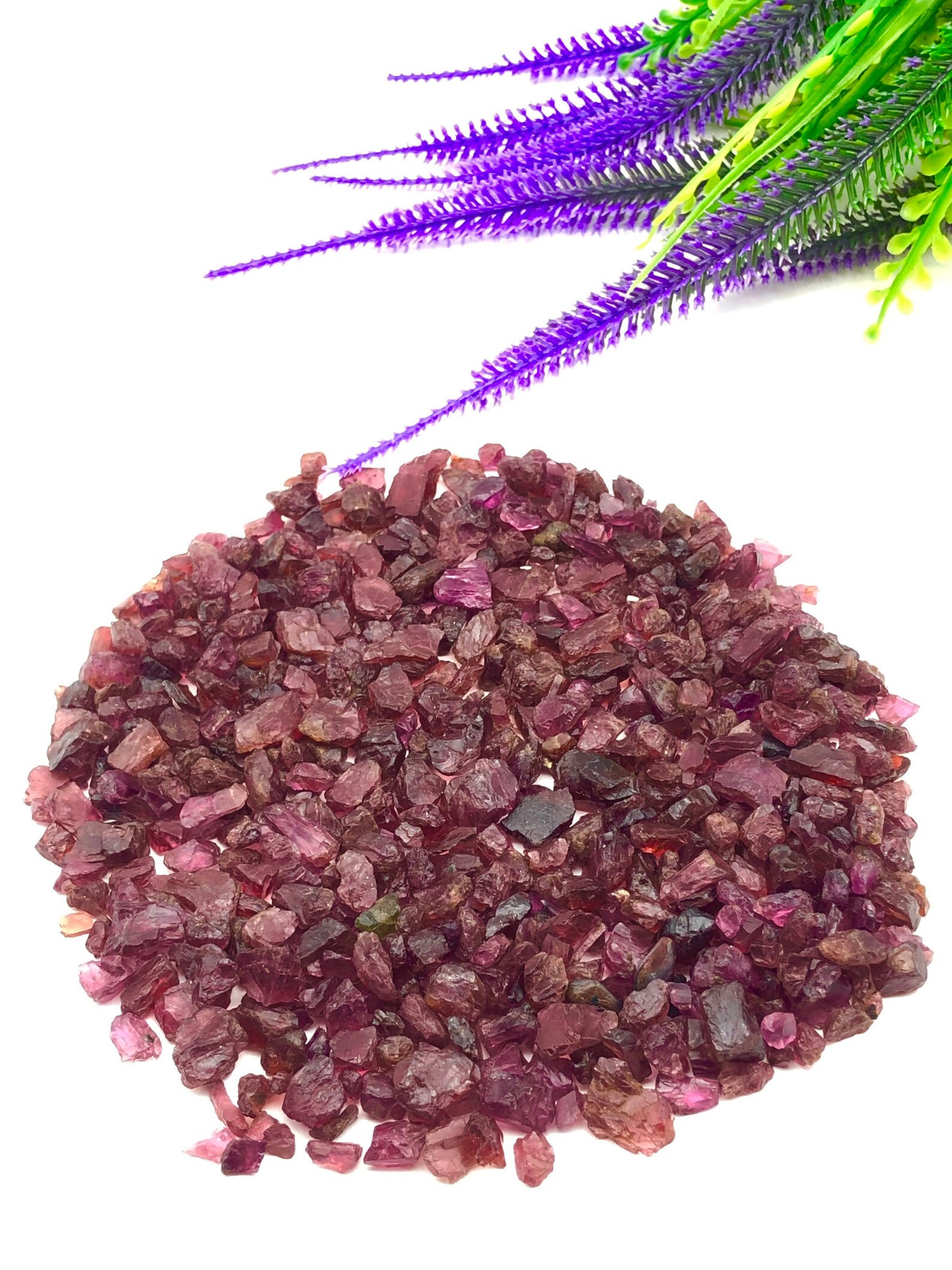 50 Gram Natural Raw Garnet Stone for Making Jewelry Real Red Garnet ...