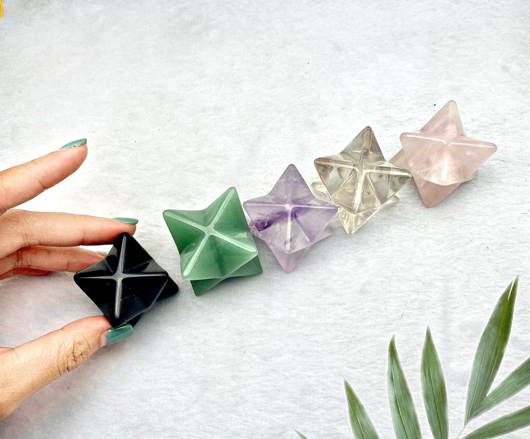 Natural Stones Merkaba Shape for Healing 30x 30 Mm Size Available in ...