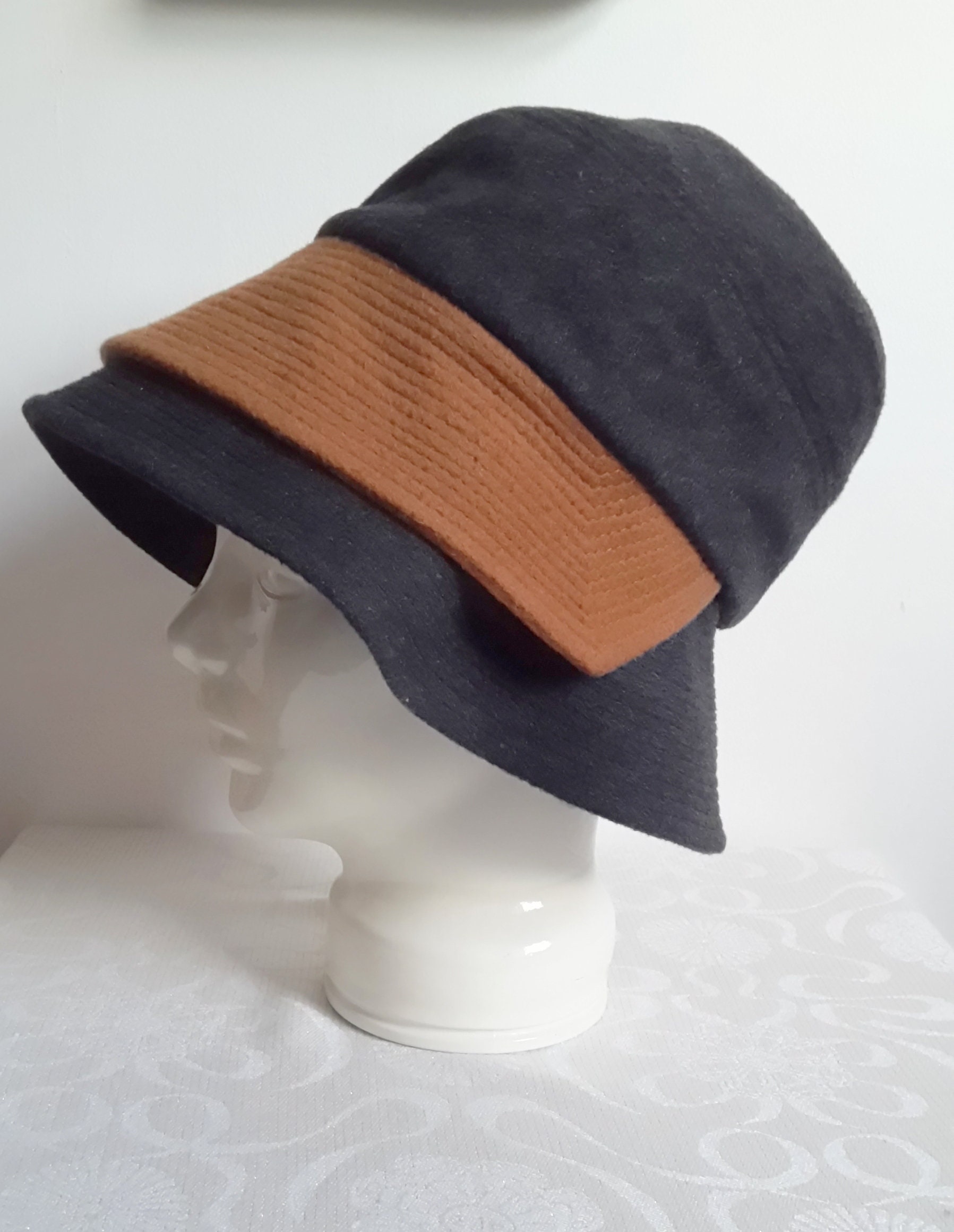 Kokin New York Vintage Hat 80s Designer Made Creative Felt | Etsy