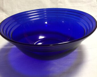 Cobalt blue bowl | Etsy