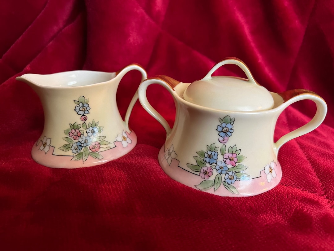 Bavarian DM Cream and Sugar Set - Etsy