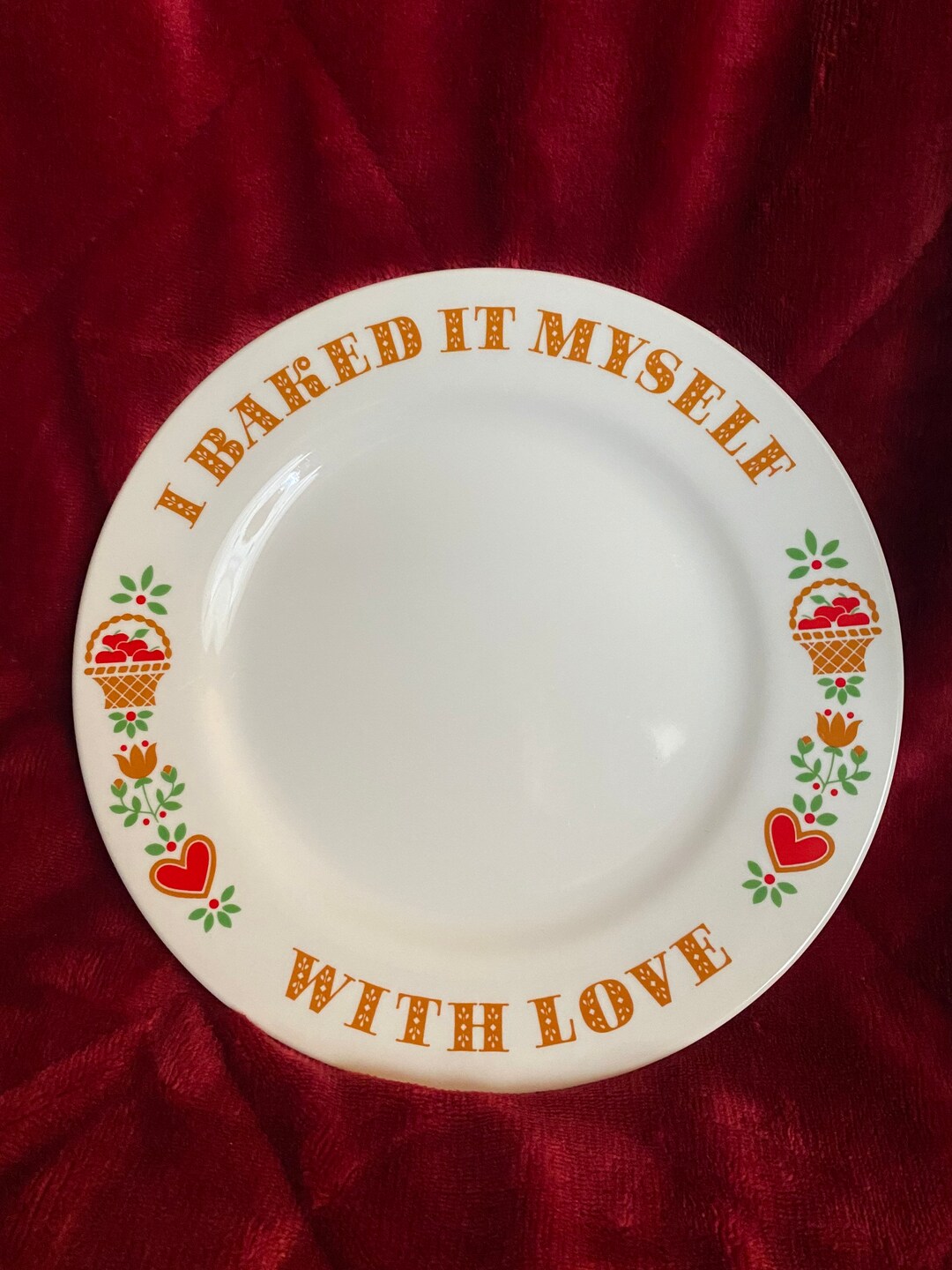 Avon Baked With Love Plate - Etsy