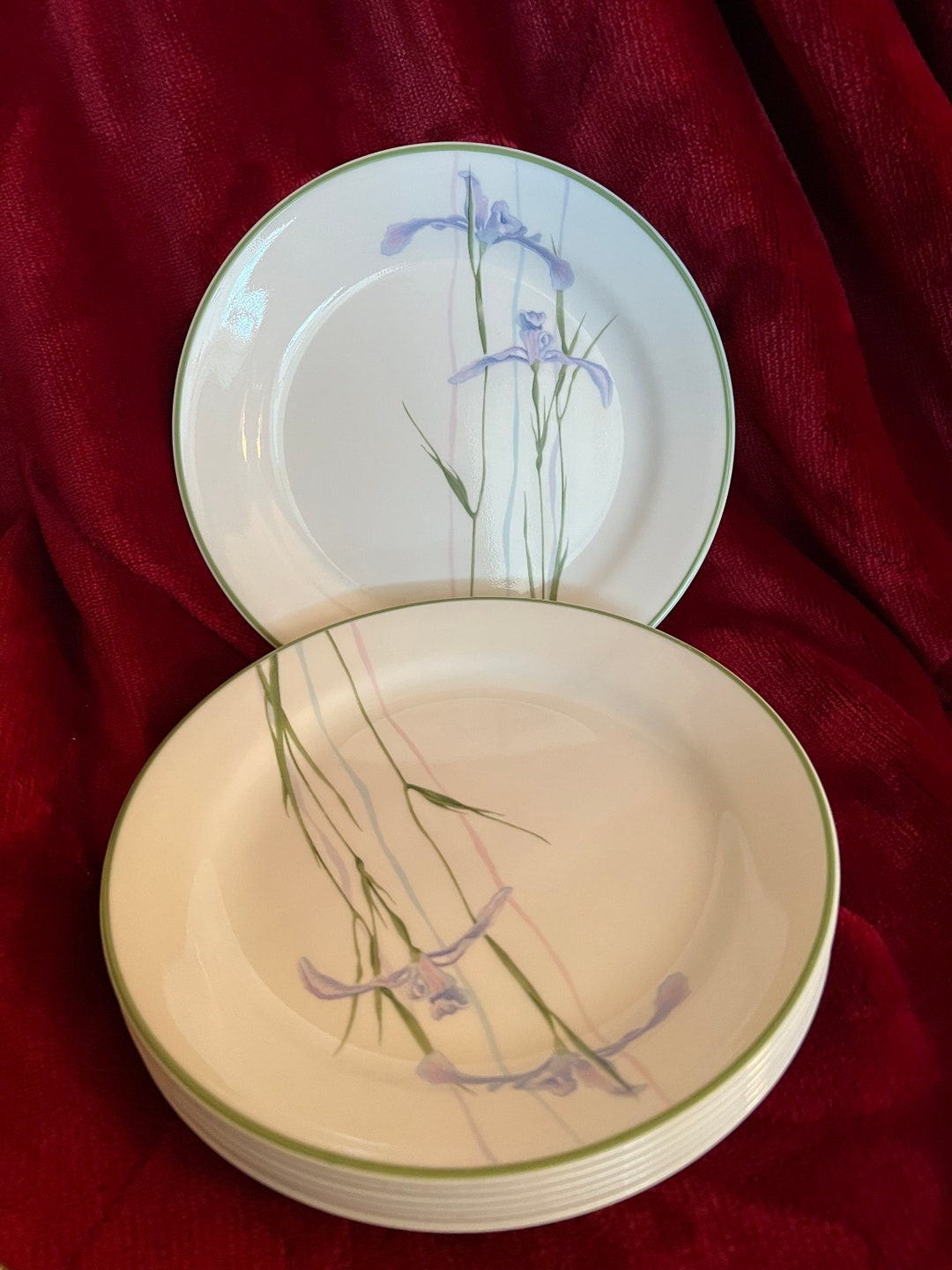 Choice of 3 Corelle Shadow Iris Pattern Items - Etsy
