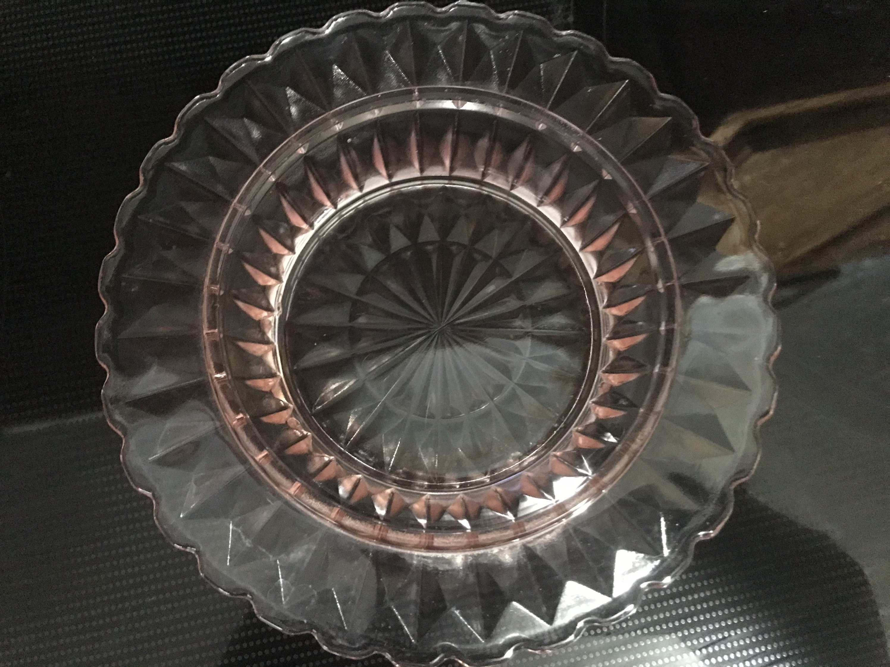 Windsor Pattern Pink Depression Glass 4 Pieces - Etsy