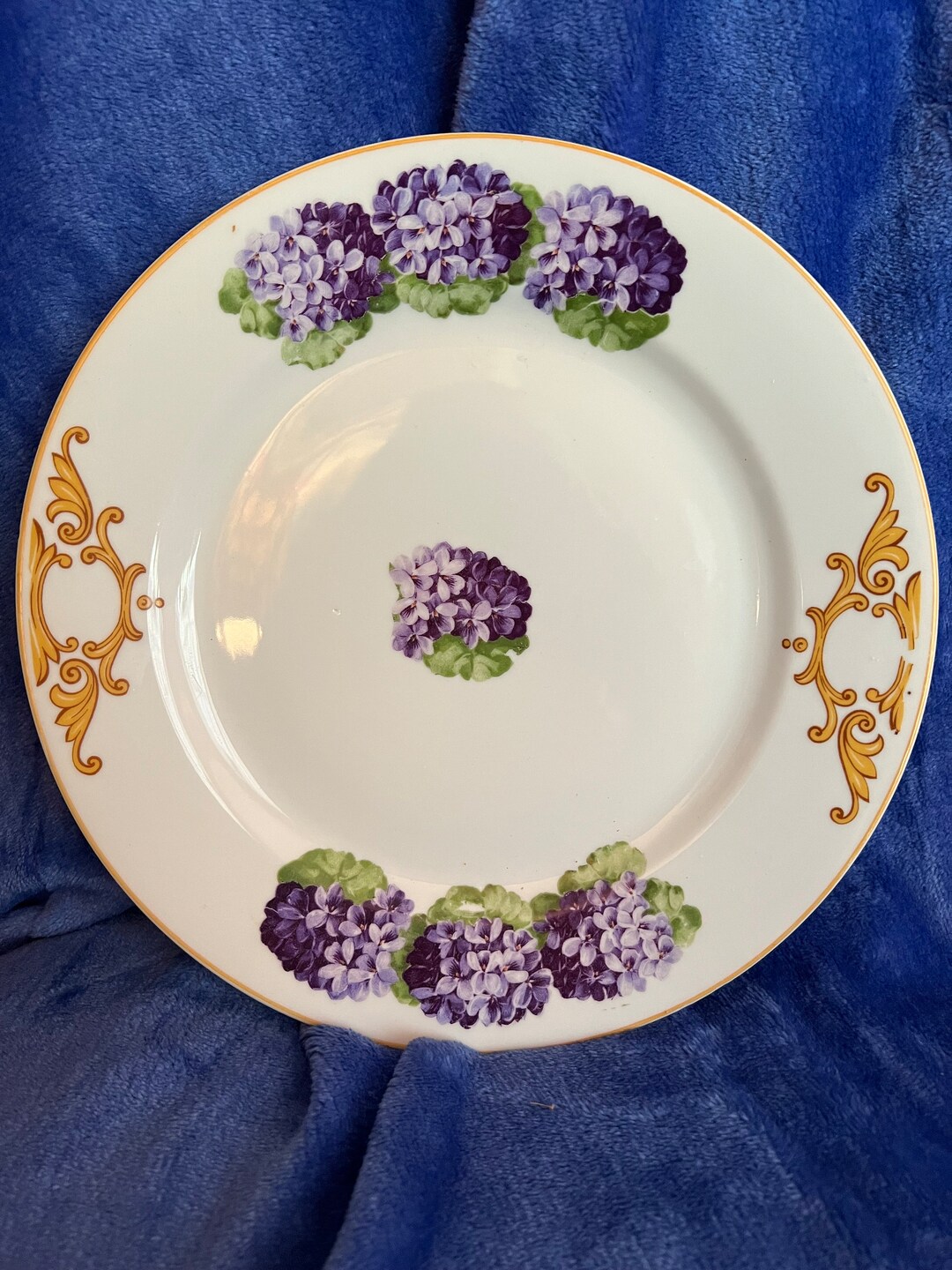 ZS Bavaria Hydrangeas Plate - Etsy
