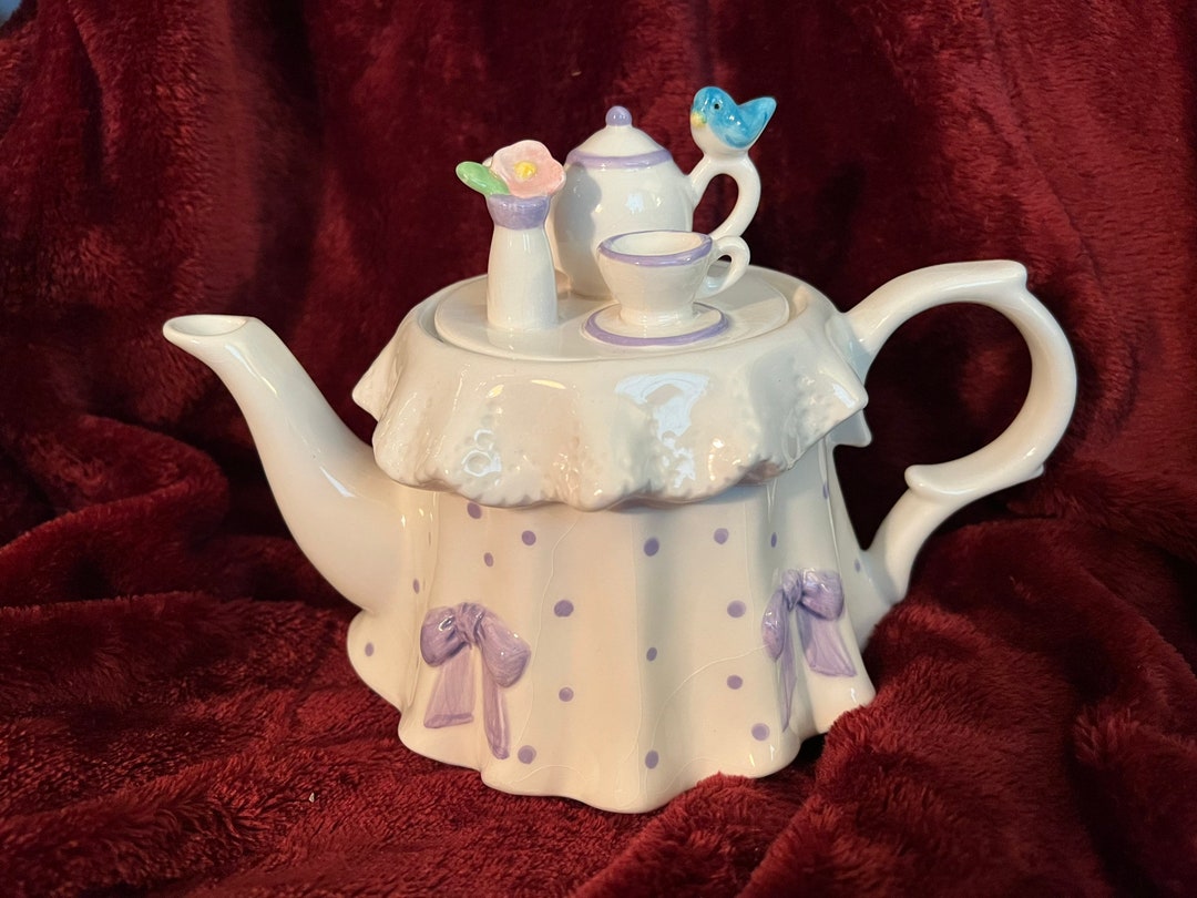 Telaflora Tea Party Teapot - Etsy