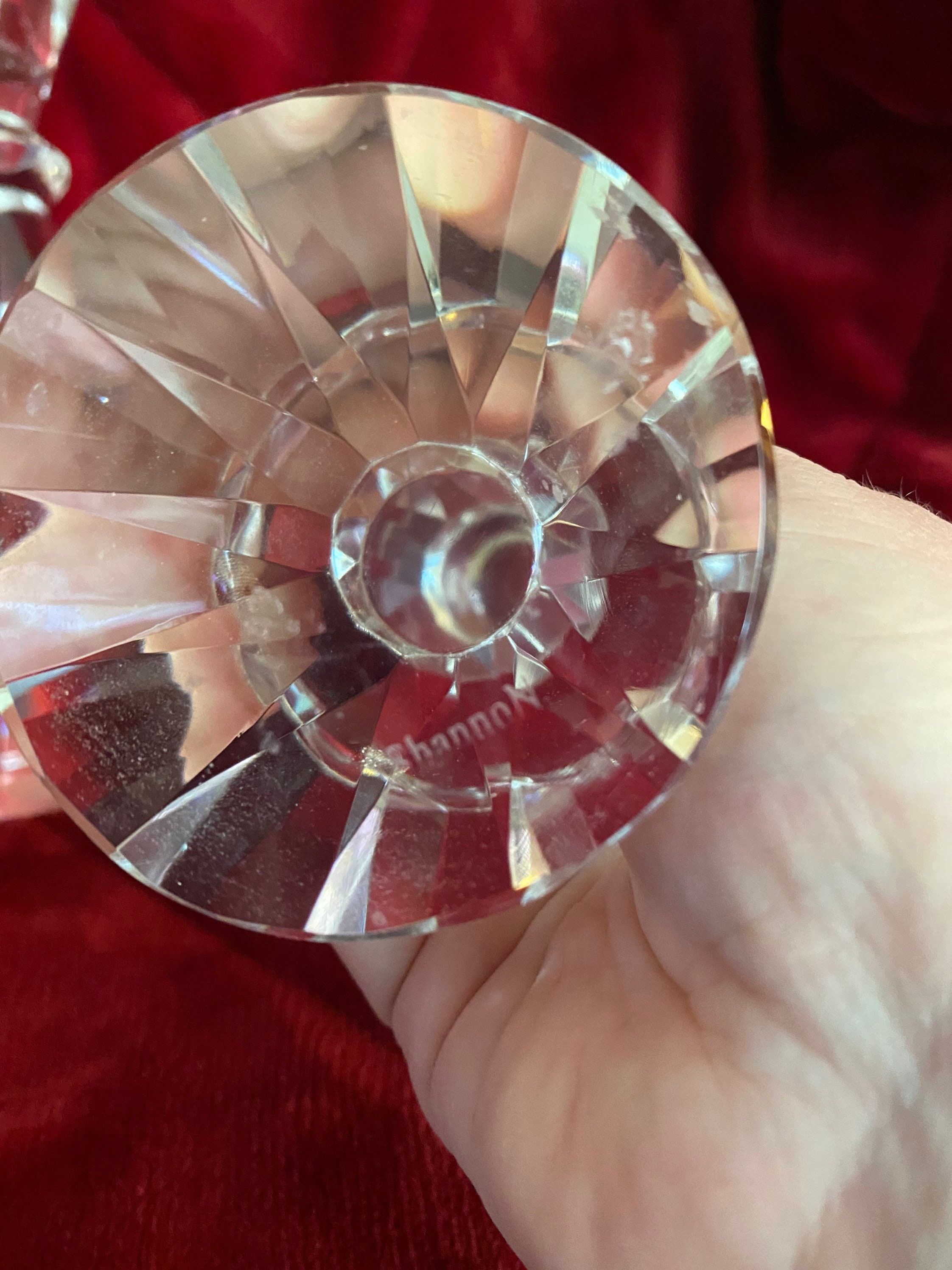 Shannon Crystal Designs of Ireland Candlesticks - Etsy