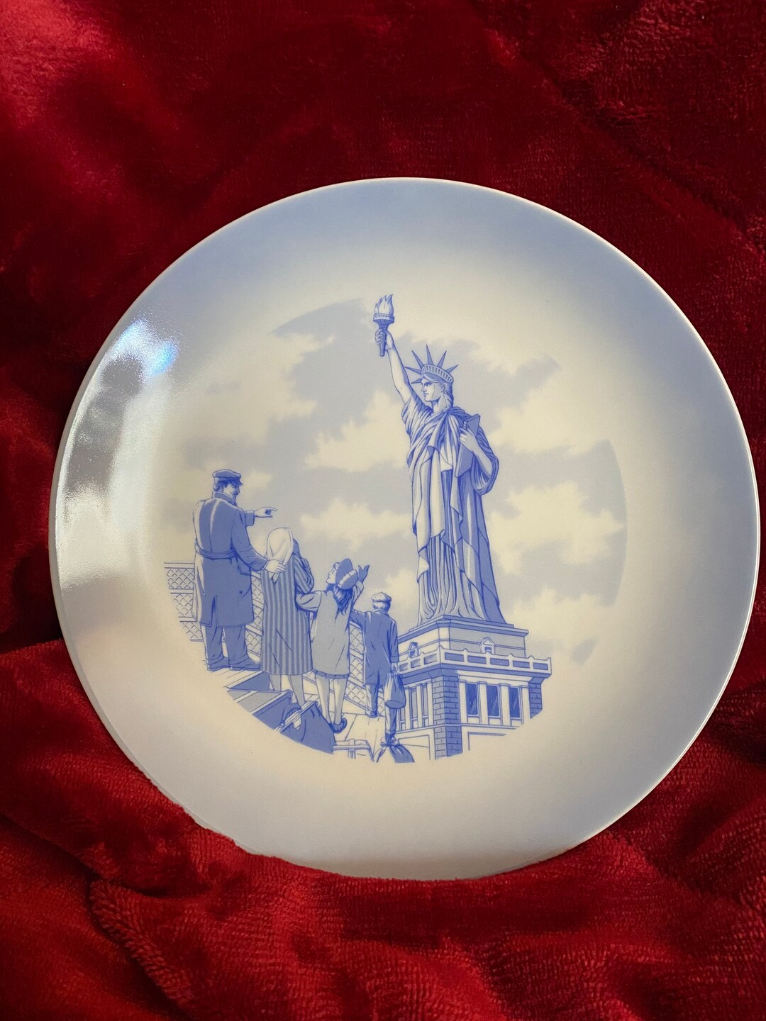 Statue of Liberty Plate - Etsy