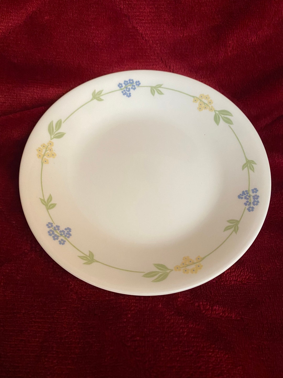 Corelle Secret Garden 7in Plates - Etsy