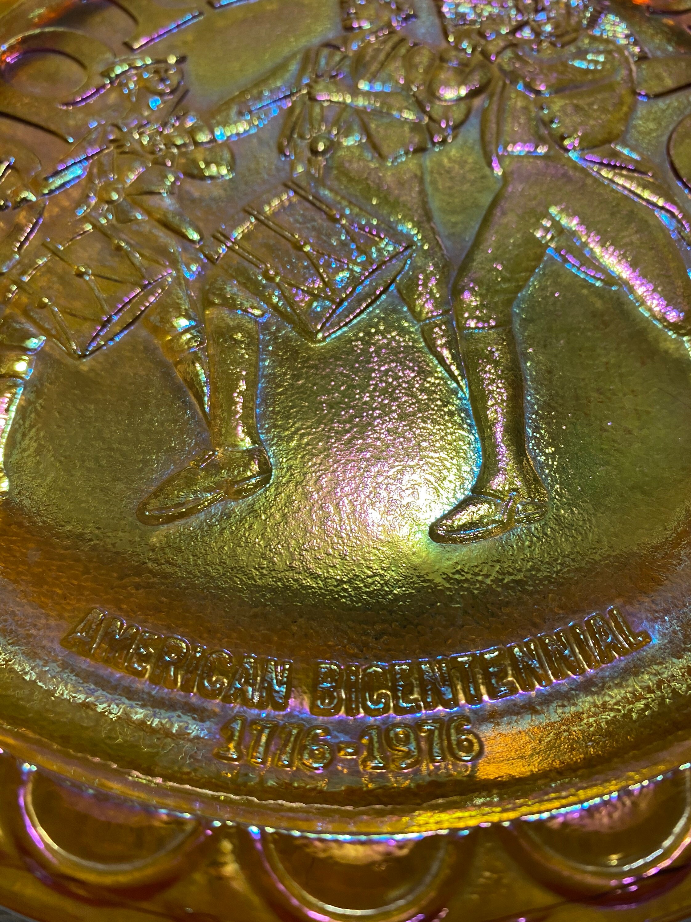 Indiana Glass Spirit of 1776 Plates - Etsy