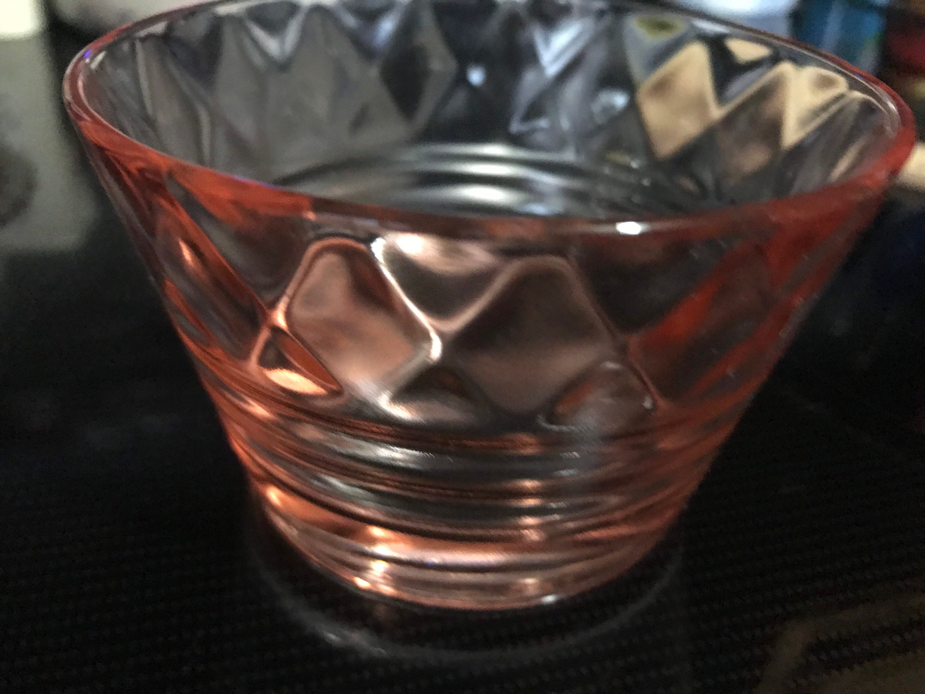 Windsor Pattern Pink Depression Glass 4 Pieces - Etsy