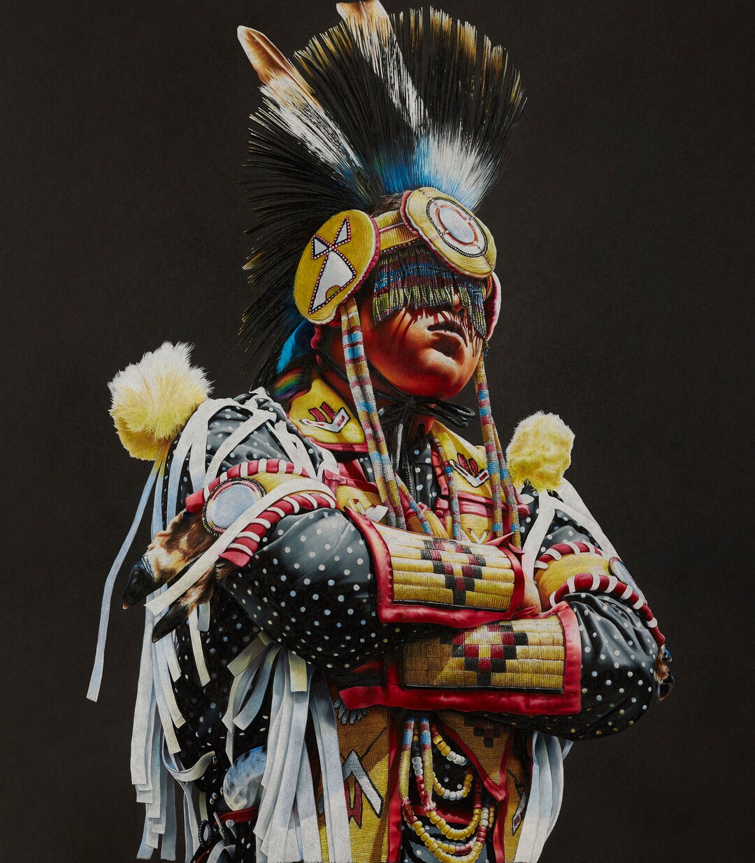 Canvas Print of "the Grass Dancer" by Oklahoma Cherokee Artist Bryan ...