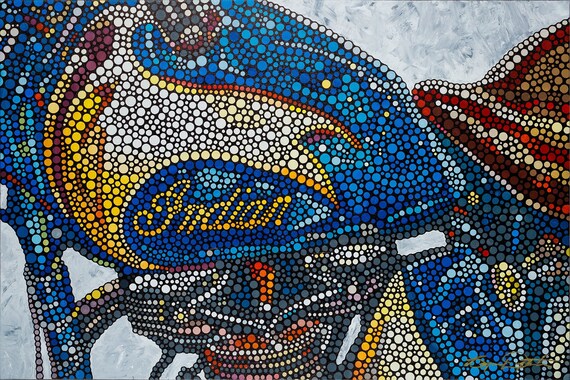 Canvas Print of Full Blood Indian by Oklahoma | Etsy