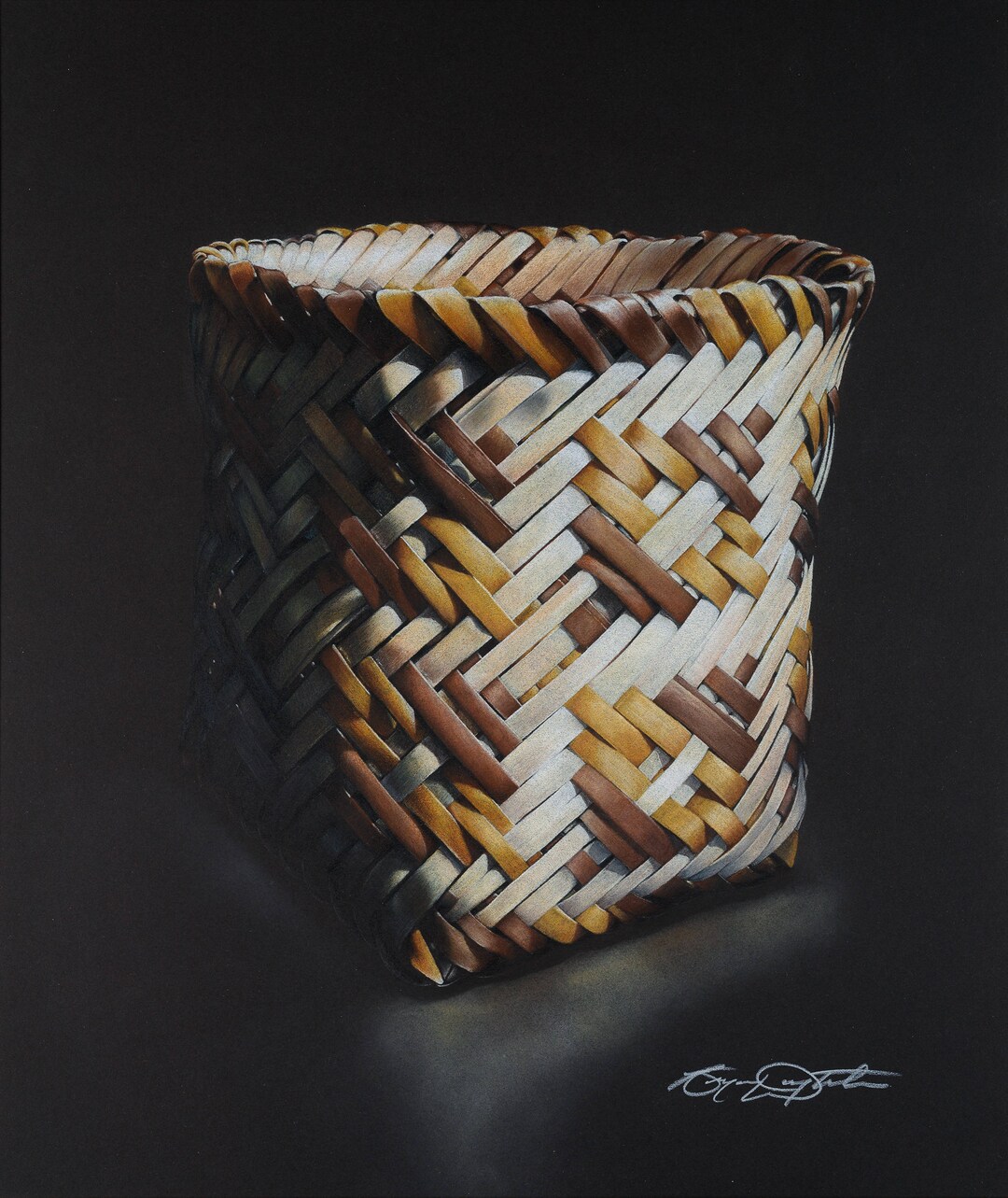 Canvas Print of "a Cherokee Treasure" by Oklahoma Cherokee Artist Bryan ...