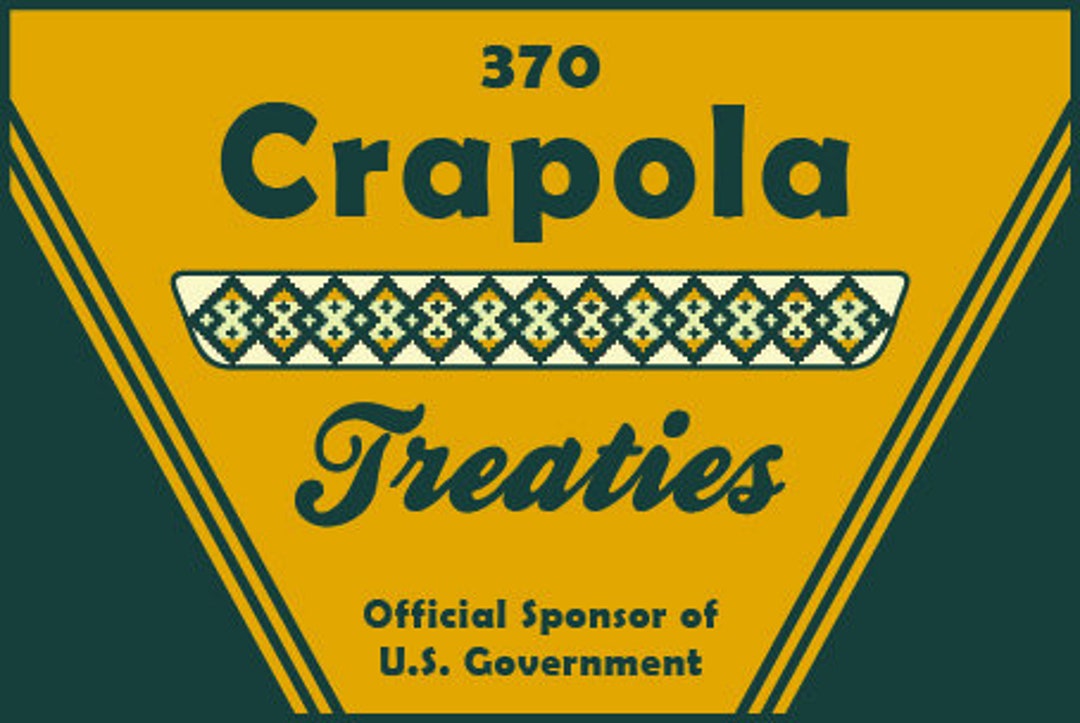 Individual crapola Sticker by Oklahoma Cherokee Artist Bryan Waytula - Etsy