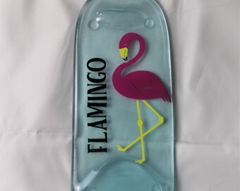 Flamingo Spoon Rest - Etsy
