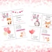 Printable Valentines Day Cards, Instant Digital Download, Homeschool ...