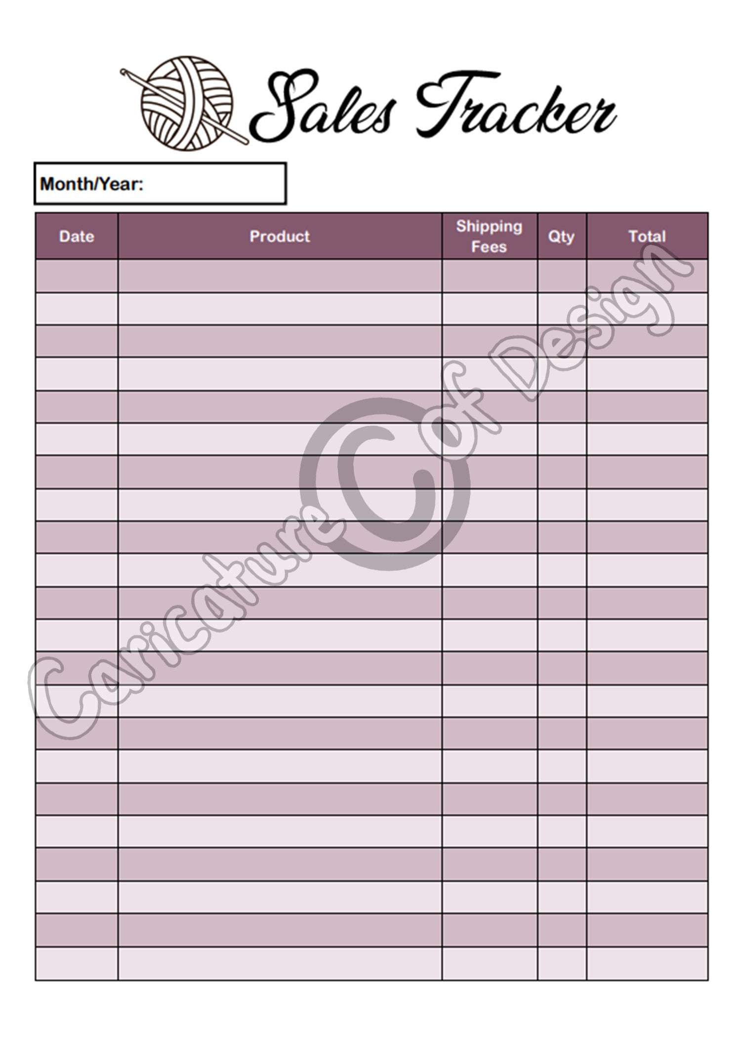 Crochet Project/order Book Pages - Etsy