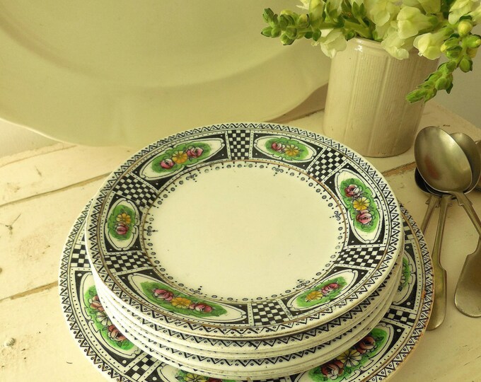 Pretty Victorian Plates. Sandwich or Cake Plates REDUCED FROM 24.99 - Etsy