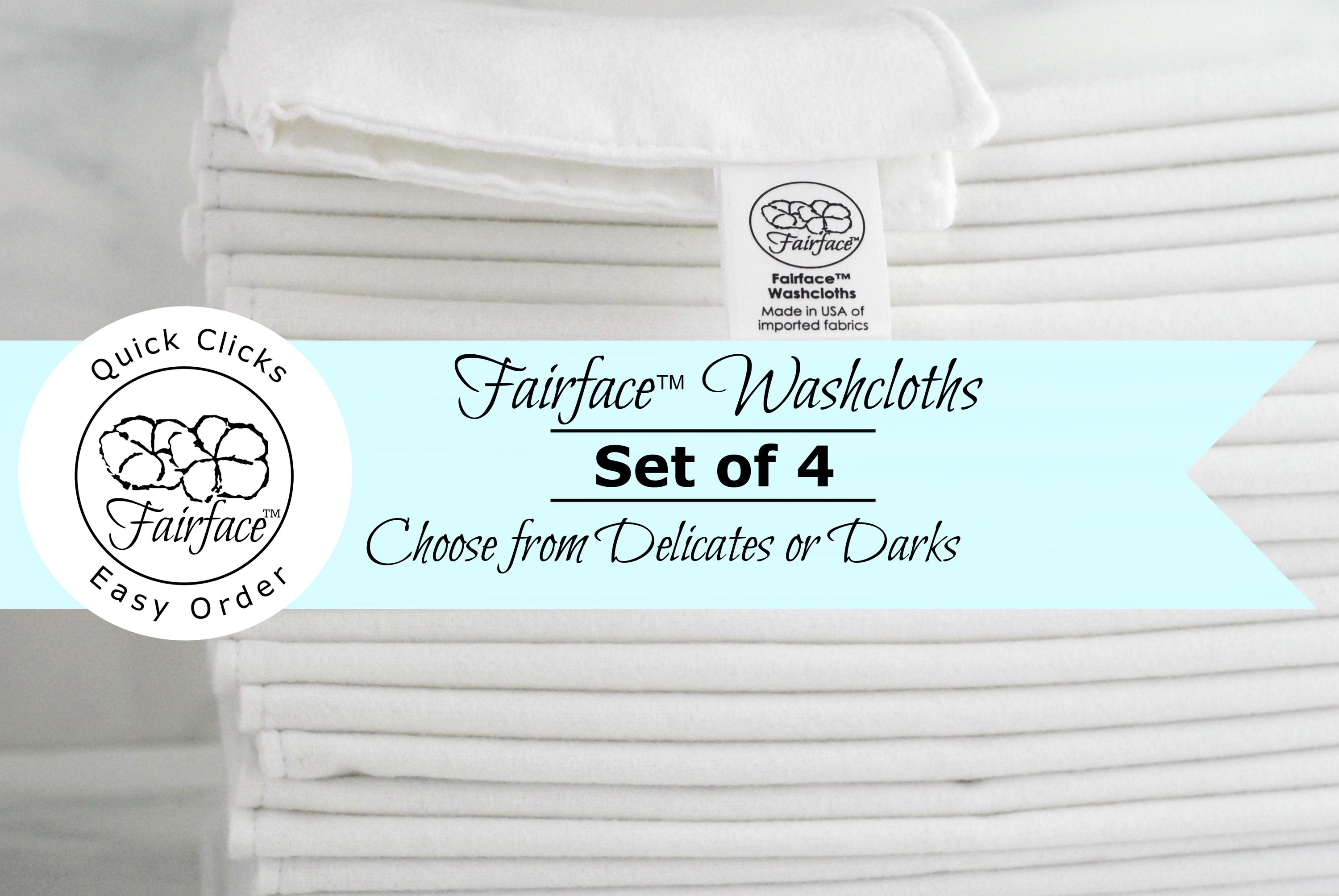 Sensitive Skin Softest Washcloths for Best Skin Care, 100% Soft Cotton ...