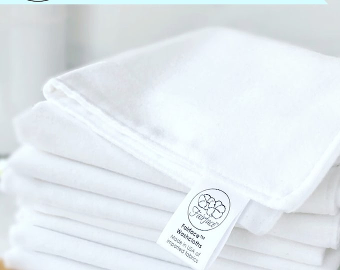 Softest Washcloths for Sensitive Skin, Sets of 2+ Soothing, Gentle ...