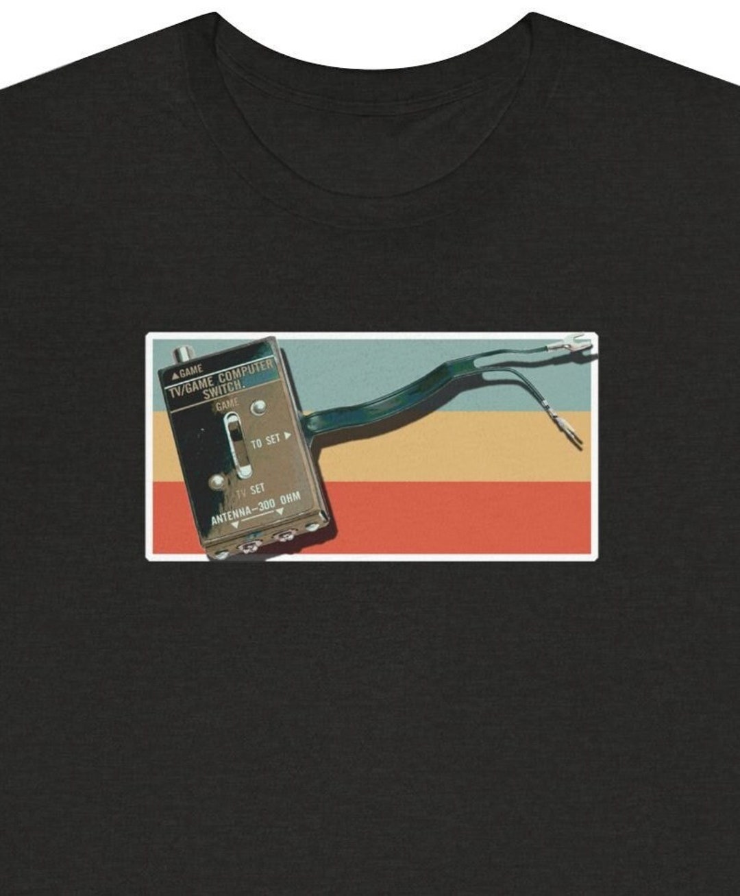 TV Game A B Switch Retro Gaming Setup, Vintage 1980s, Old School Gaming ...