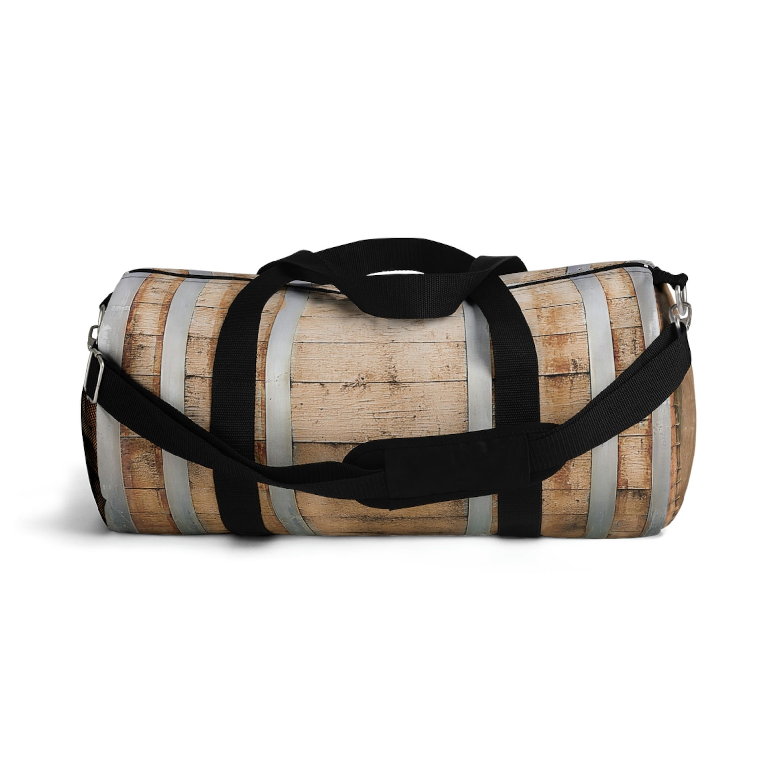 Wine Barrel Duffel Bag Cask Oak Design Optical Illusion - Etsy