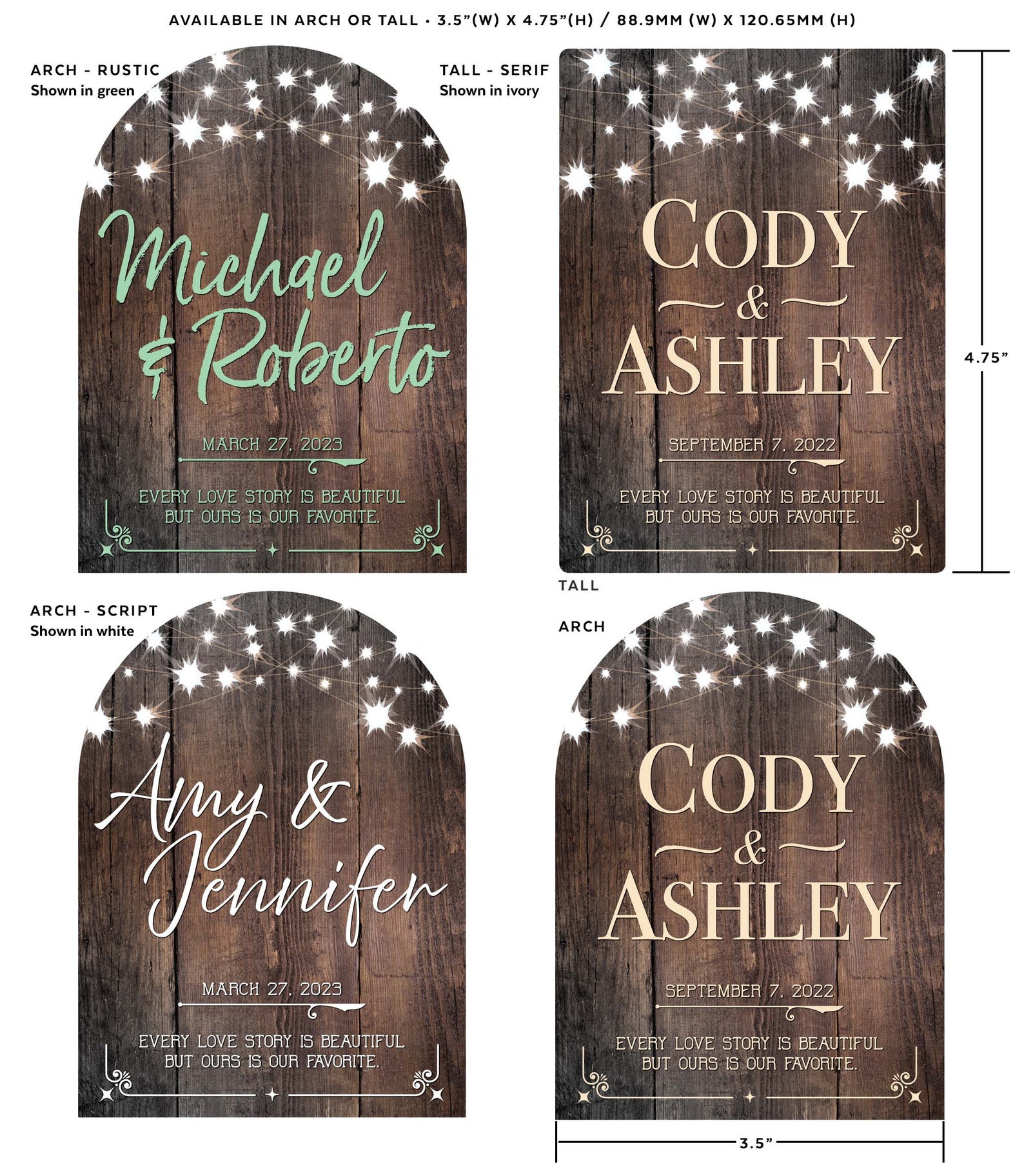 Wine Bottle Labels for Rustic Wedding Personalized Rustic - Etsy